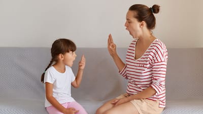 My child is almost 3. She is not saying full sentences. Should I be ...