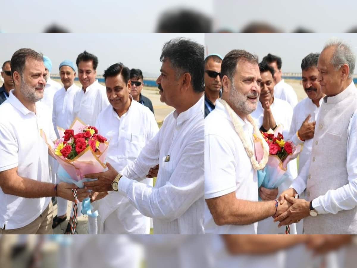 No eye contact, only a handshake! Did Rahul Gandhi send a big political ...