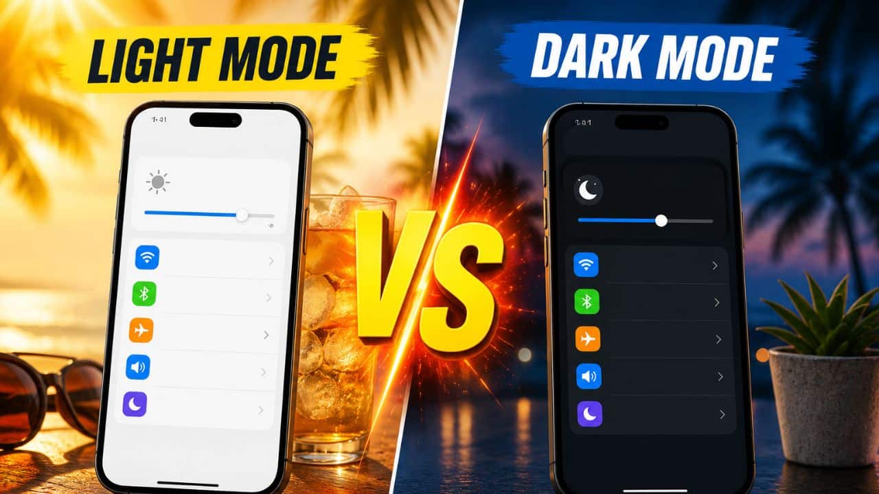 Dark mode vs light mode in summer: Which saves more battery and what’s ...