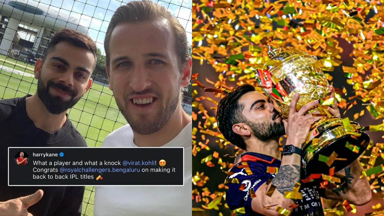 Harry Kane's 7-word message for Virat Kohli after RCB's back-to-back ...