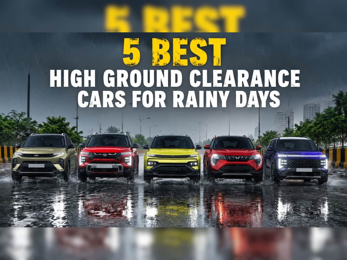 Small price, big features: 5 best high ground clearance cars for rainy ...