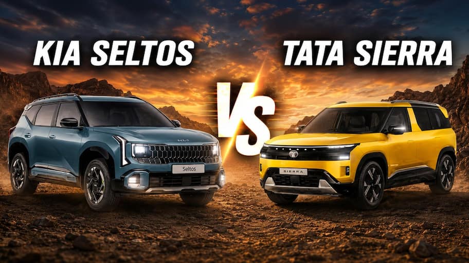 Tata Sierra vs Kia Seltos: Price, engine, boot space and features ...