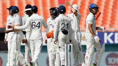 One-off Test, Day 2: Batters, Manav Suthar star as Afghanistan trail ...