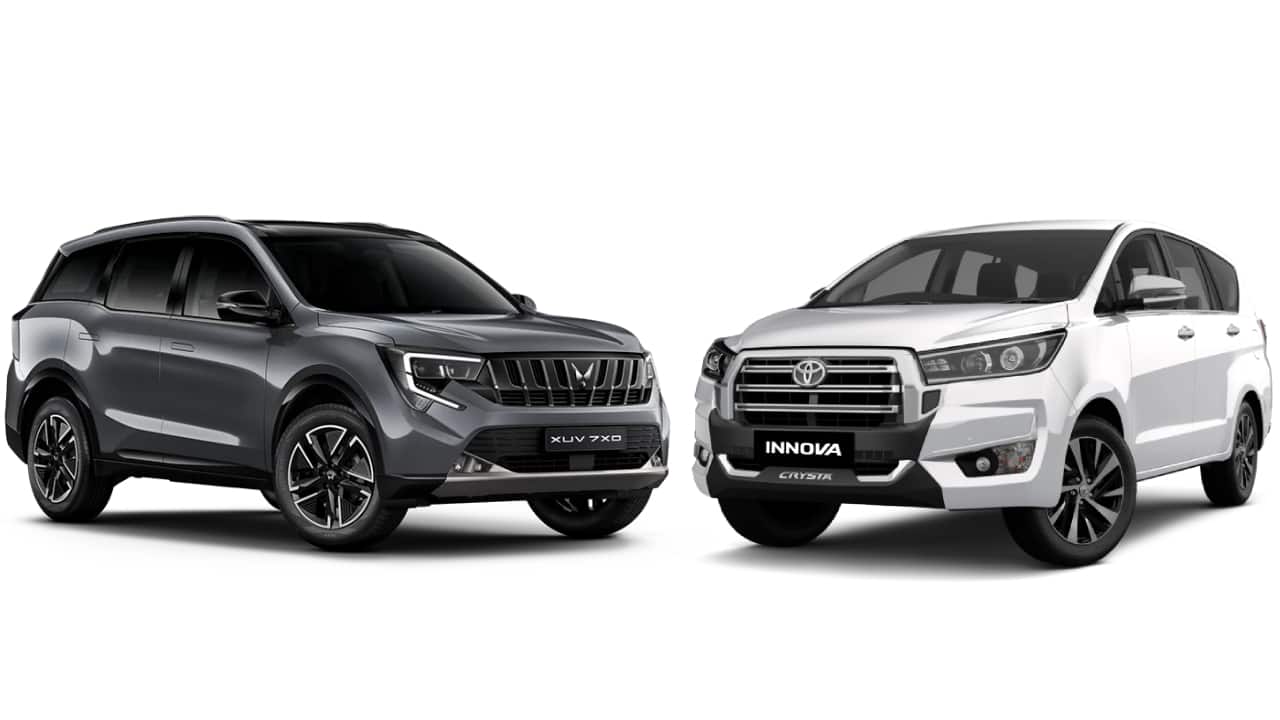 Toyota Innova Crysta vs Mahindra XUV 7XO: One costs more, but is it ...