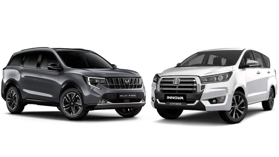 Toyota Innova Crysta vs Mahindra XUV 7XO: One costs more, but is it ...