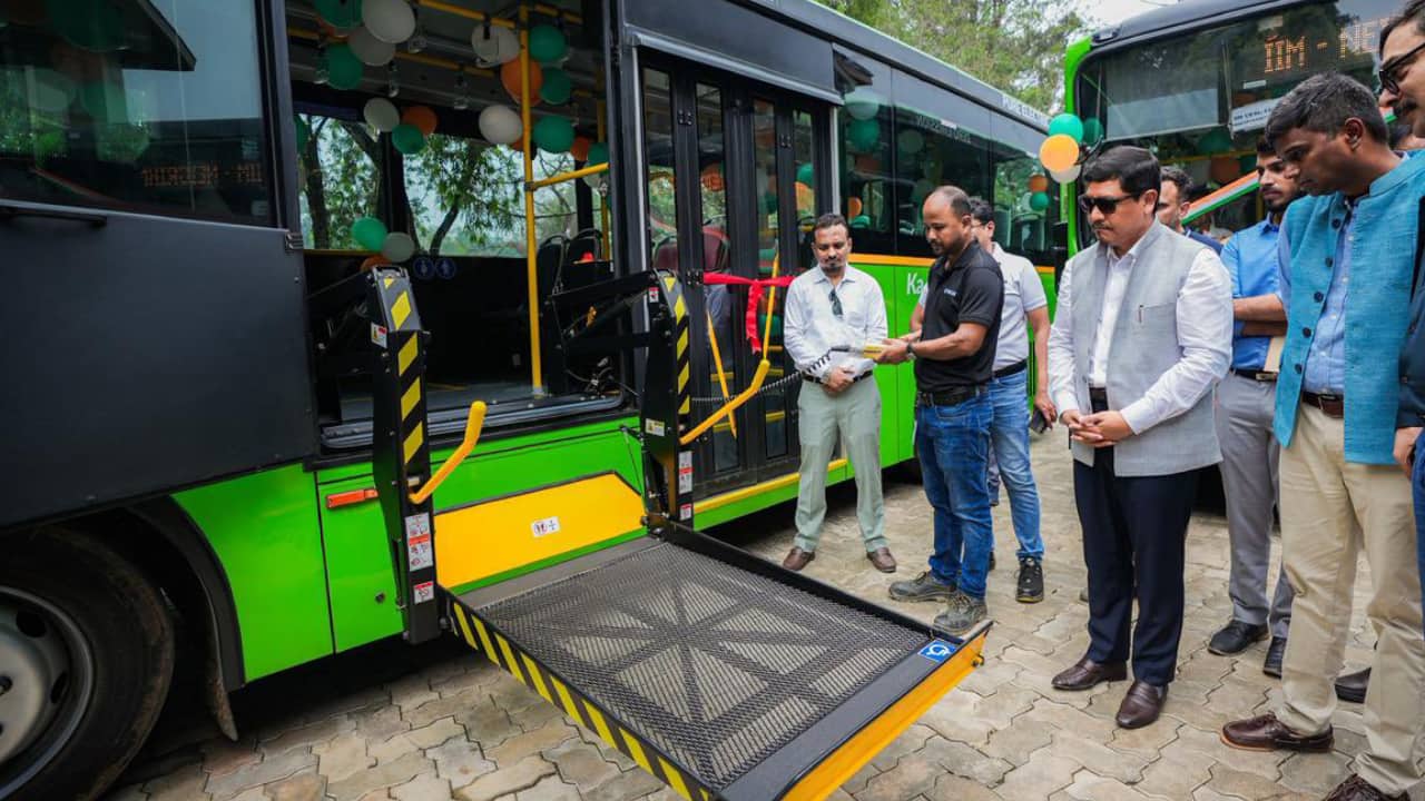Meghalaya rolls out electric buses under PM eBus Sewa Scheme, eyes ...