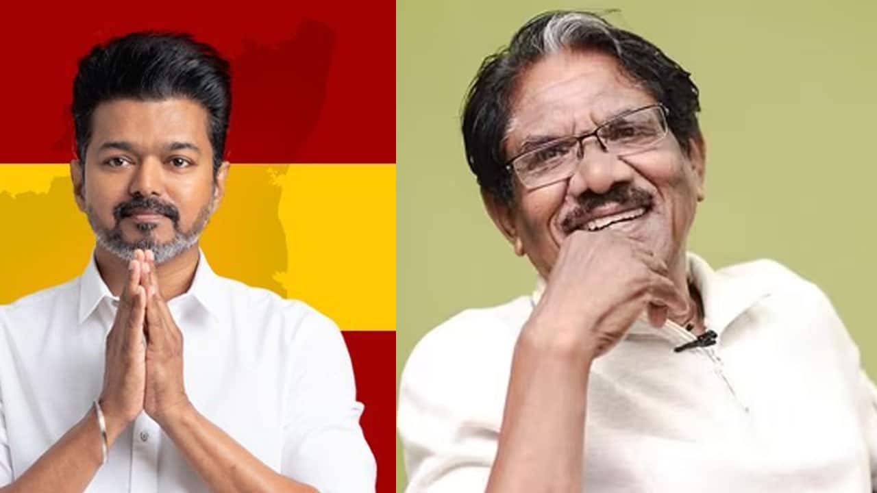 Renowned director Bharathiraja's death: Tamil Nadu CM Vijay visits late ...