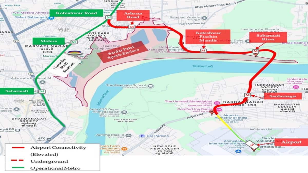 Connectivity booster for Ahmedabad as Cabinet approves 6km of ...