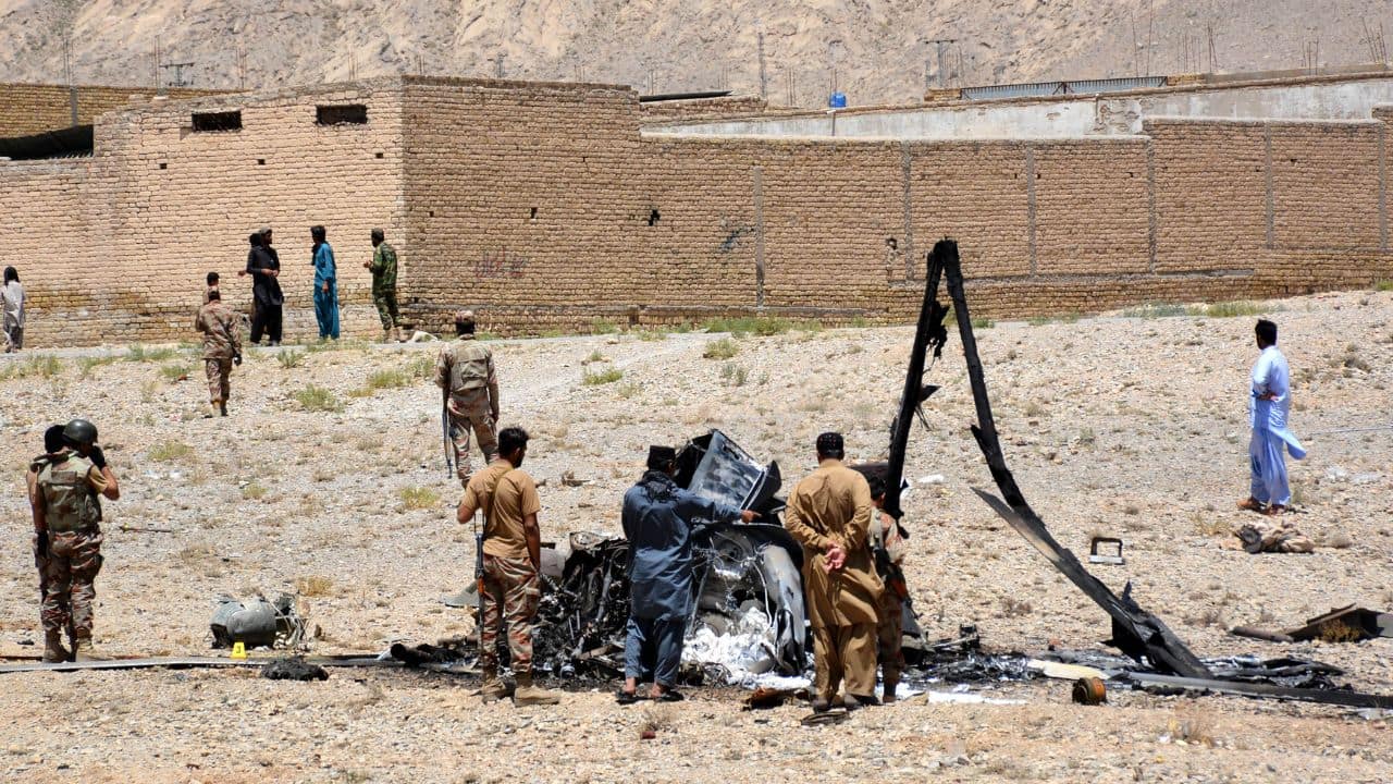 Pakistani military helicopter shot down? Chopper crashes in PoK under ...