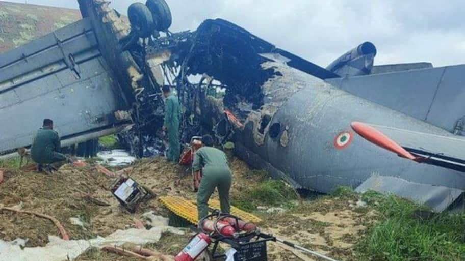 IAF AN-32 transport aircraft involved in accident at Jorhat airbase in ...