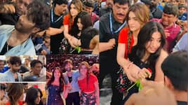 Cocktail 2 cast gets mobbed at Pune mall, Kriti Sanon protects Rashmika ...