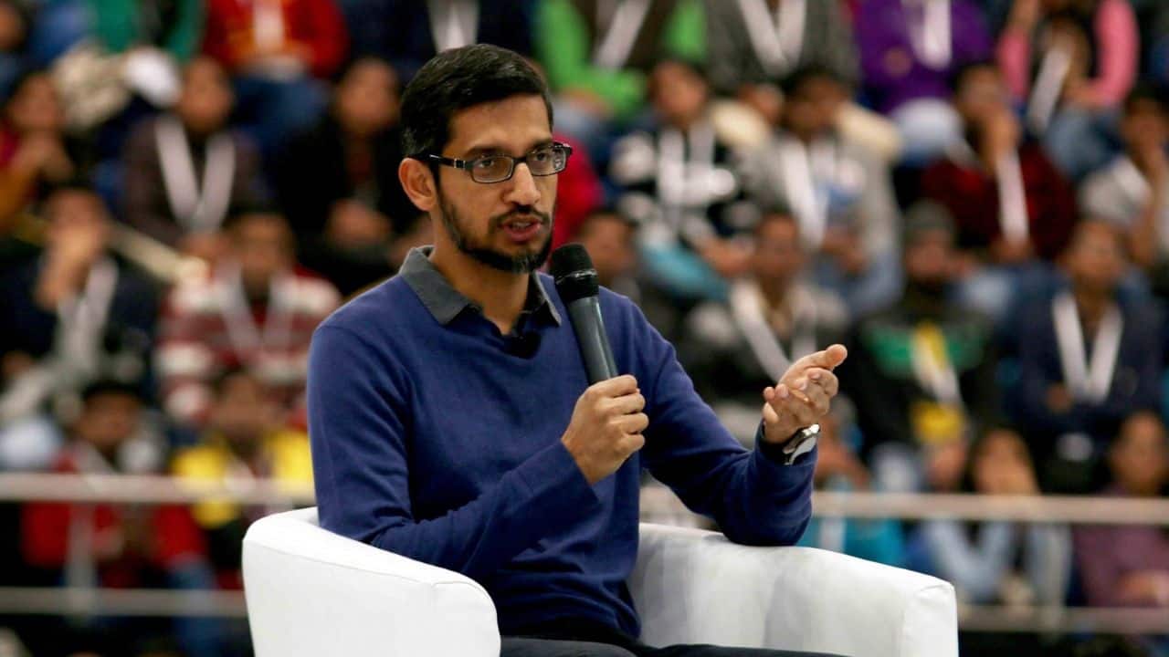 Google CEO Sundar Pichai’s Stanford speech met with student protests ...