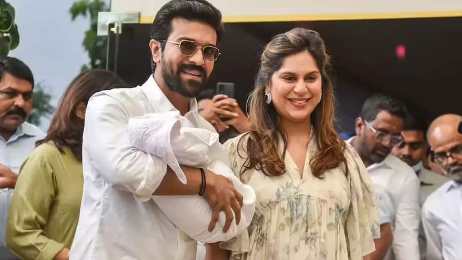 After Peddi success, Ram Charan and Upasana share first glimpse of ...