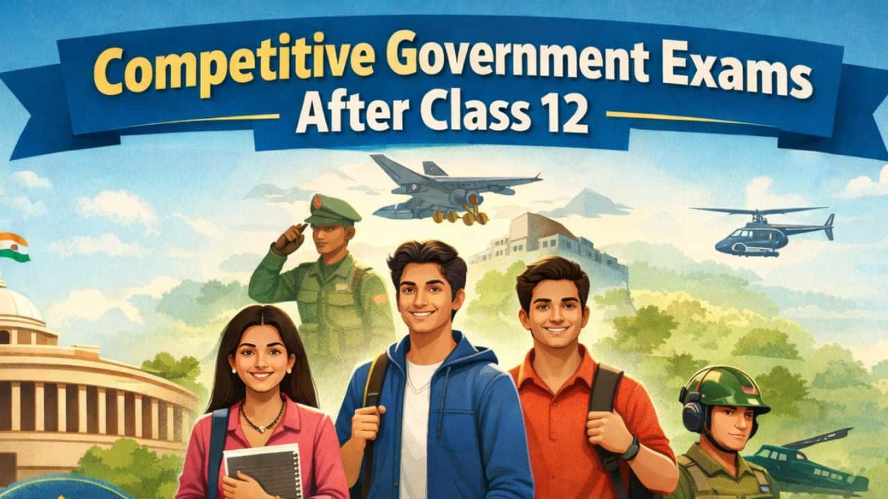 Competitive govt exams after Class 12th: Opportunities for students to ...