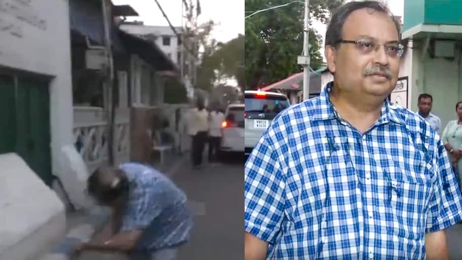 Egg thrown at TMC leader Kunal Ghosh outside Mamata Banerjee’s Kolkata ...