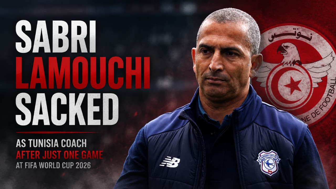 Sabri Lamouchi sets unwanted FIFA World Cup record, sacked as Tunisia ...