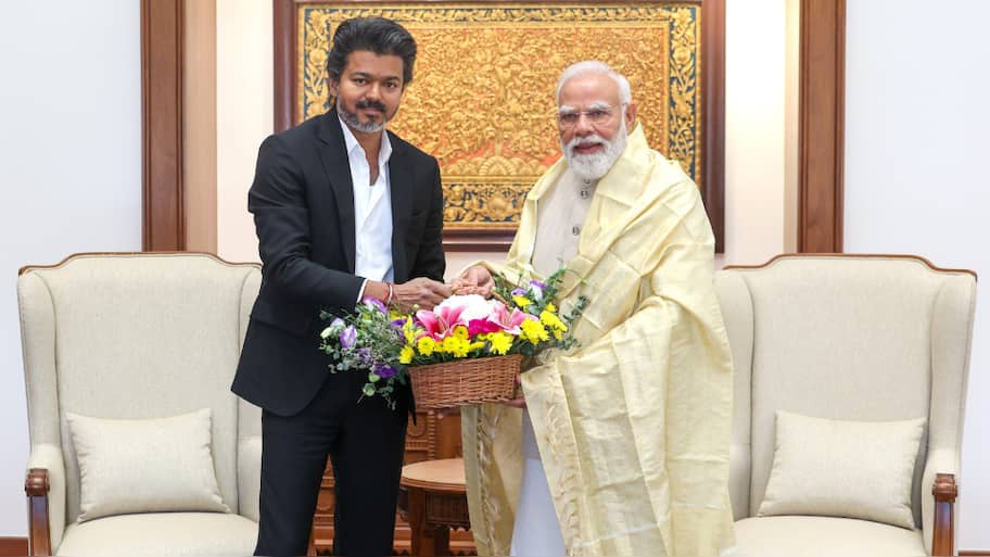 PM Modi wishes Tamil Nadu CM Vijay on birthday, prays for his long life ...