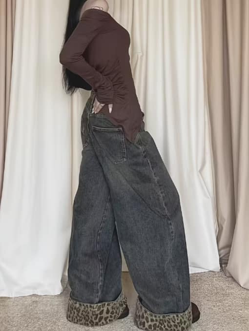 Trendy Wide Leg Jeans To Upgrade Your Street Style On Temu Spain ...