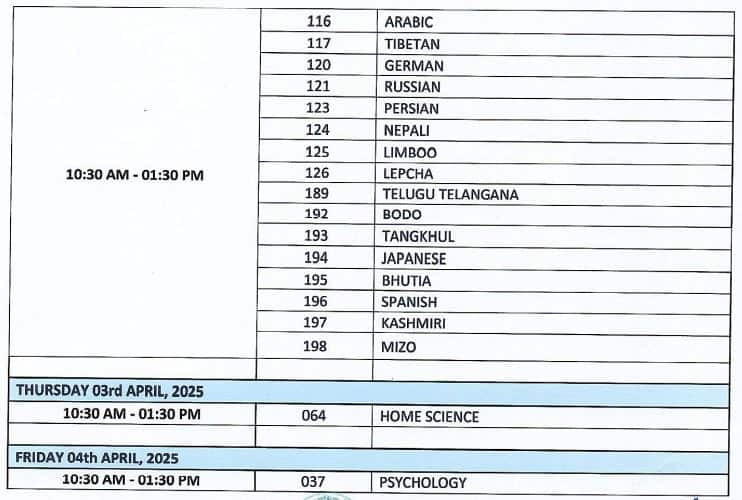 CBSE Datesheet 2025: Class 10, Class 12 Board Exams Dates Out - Check ...