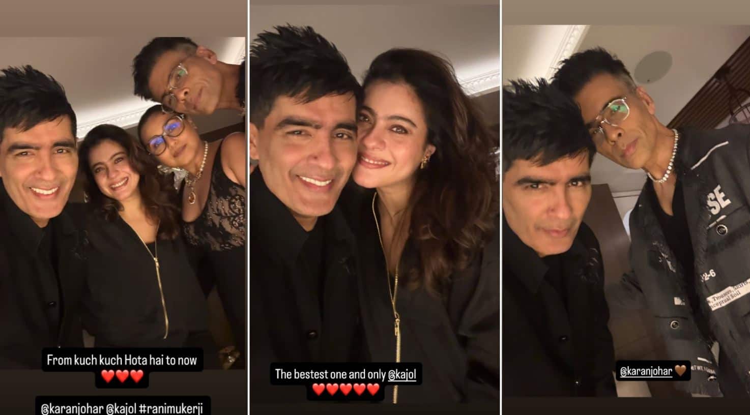 Inside Manish Malhotra’s star-studded house party with Kajol, Rani ...
