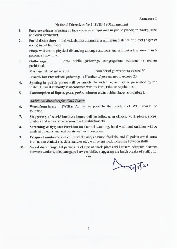 Unlock 1: Read complete MHA guidelines on phased reopening | India News ...