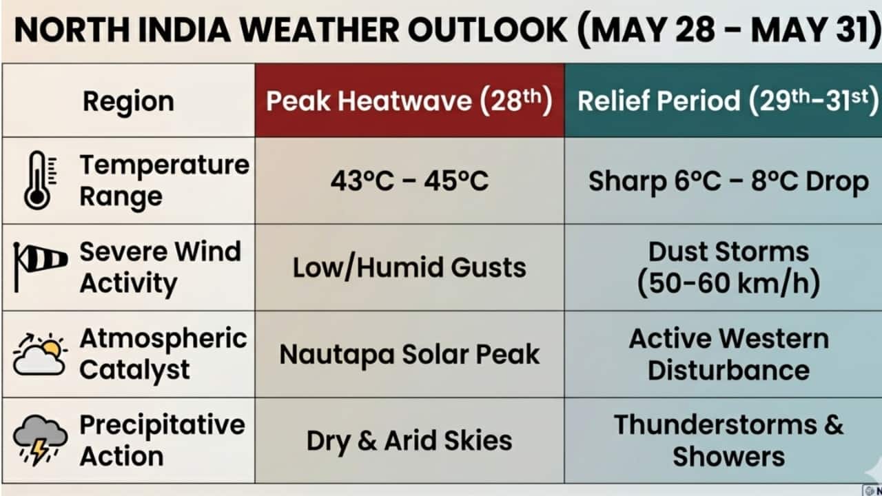 Nautapa's reign weakens: IMD predicts sudden thunderstorms to crash ...