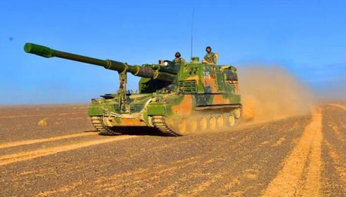 China's PLA conducted live-fire confrontaion exercise in Gobi desert ...