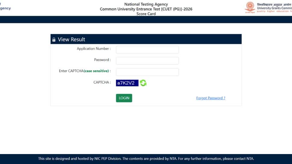CUET PG Result 2026 OUT Highlights: NTA declares results, Check ...