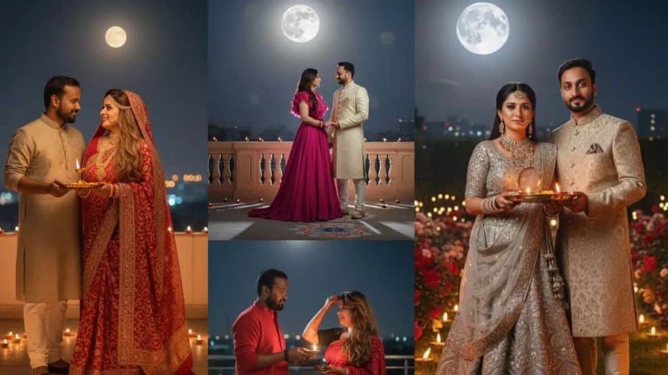 Karwa Chauth 2025 Moon Rise Time Live Updates: City-Wise Timings, Puja ...