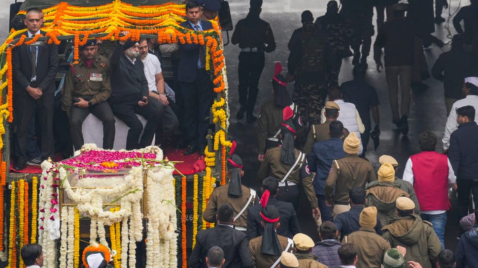 Highlights | Manmohan Singh Funeral: Ex-PM's Daughter Lights Pyre ...