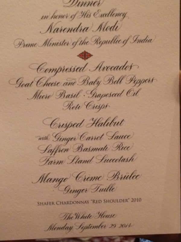 Modi-Obama dinner – The Menu | Narendra Modi In US News | Zee News