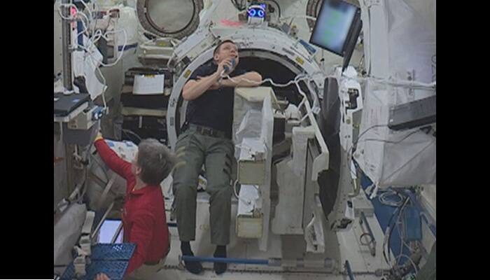 Japanese space drone sends first images and videos from International ...