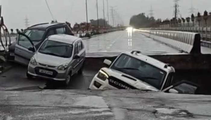 Car, Bike Toppling Caught On Camera: Jammu’s Fourth Tawi Bridge ...
