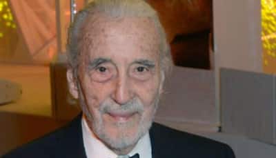 Actor Christopher Lee unveils heavy metal Christmas single at age 92 ...