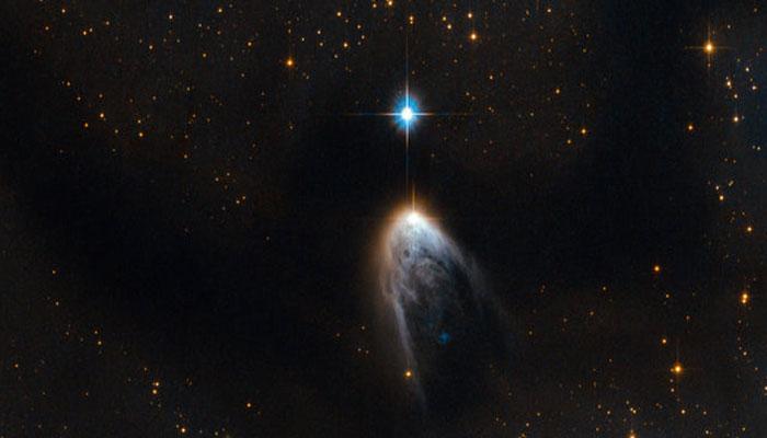 A star is born: Hubble captures enchanting image of a newly-born star ...