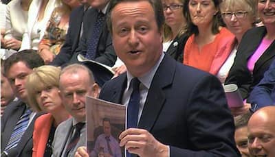 Drawing laughter and a few tears, David Cameron takes his final bow as ...
