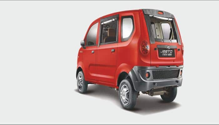 Mahindra launches Jeeto Minivan at Rs 3.45 lakh | Automobiles News ...