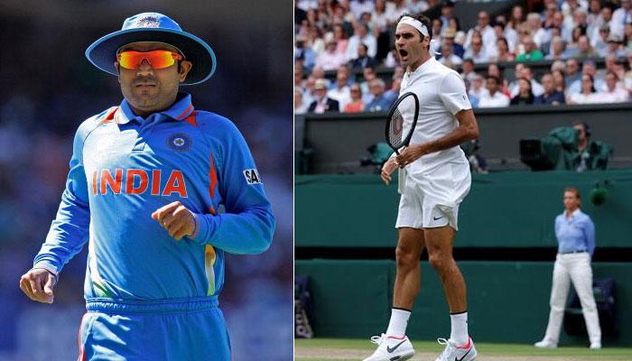 Roger Federer's love for cow leaves Virender Sehwag impressed, fans ...