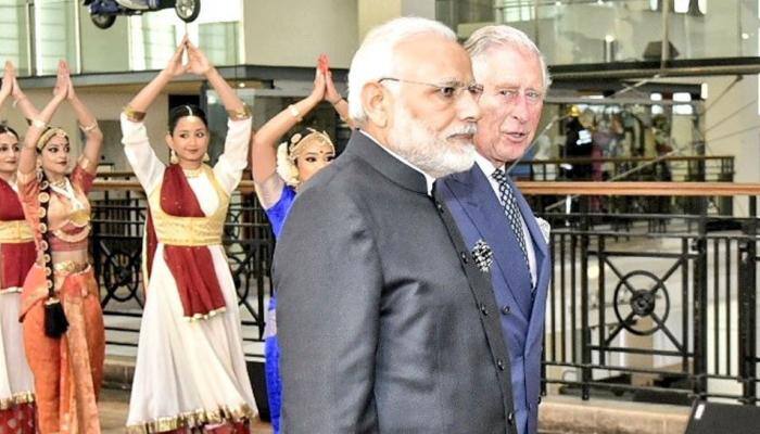 PM Narendra Modi meets Prince Charles, set to meet Queen Elizabeth II ...