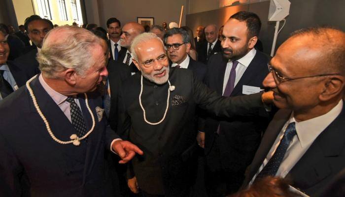 PM Narendra Modi meets Prince Charles, set to meet Queen Elizabeth II ...