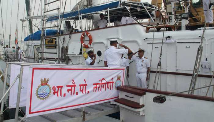 Naval ship INS Tarangini returns after 7-month long voyage | India News ...