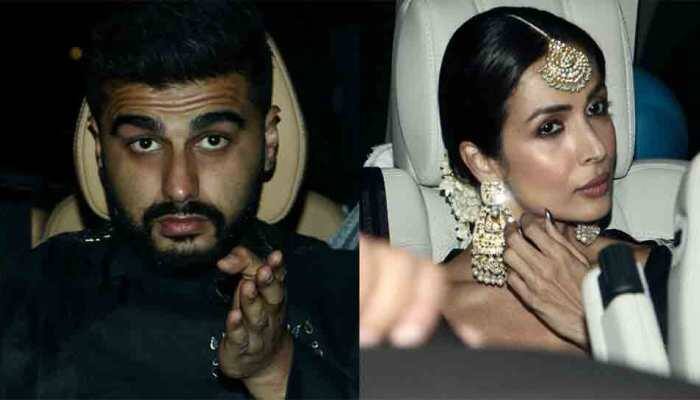 Arjun Kapoor, Malaika Arora twin in black at Abu Jani-Sandeep Khosla's ...