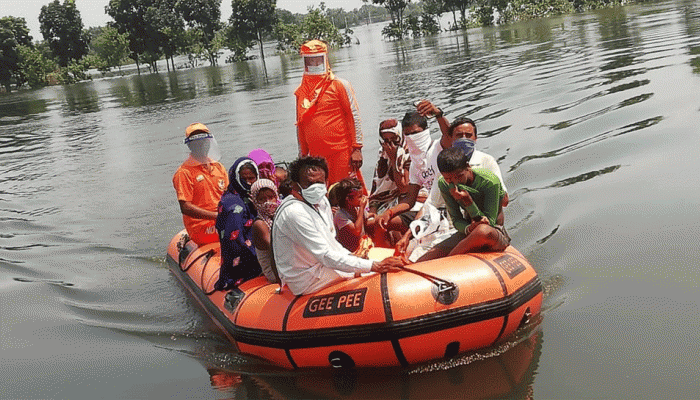 Bihar flood situation remains grim; 74 lakh affected in 16 districts ...