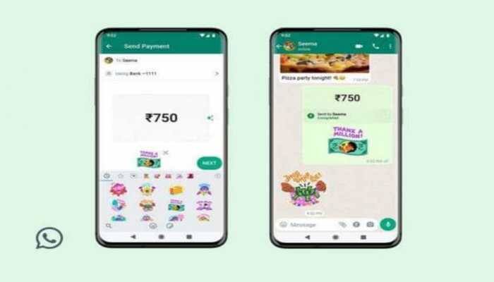 WhatsApp unveils in-app stickers for payments: Here’s how to use it ...