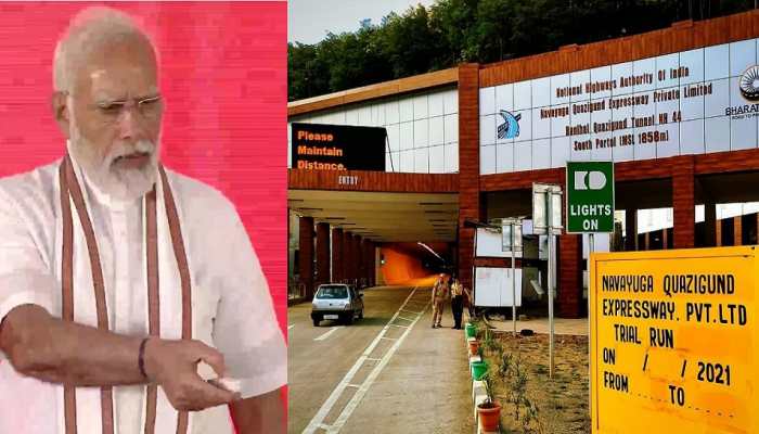 PM Narendra Modi inaugurates Banihal-Qazigund tunnel: Interesting facts ...