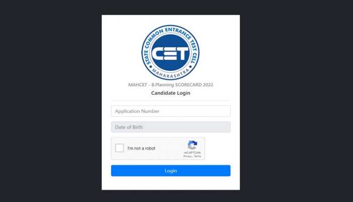 MHT CET MAH B.Planning Result 2022 DECLARED at cetcell.mahacet.org ...