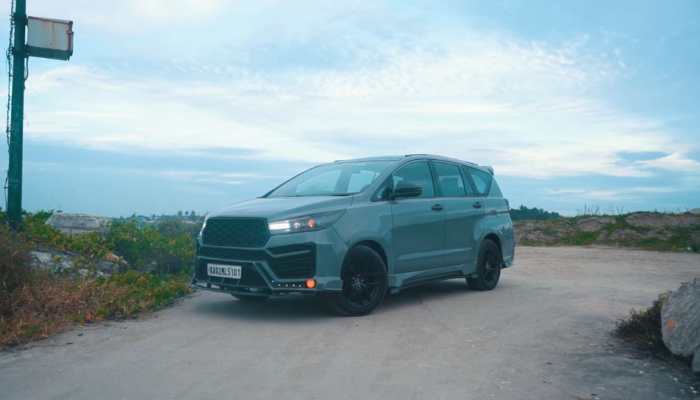 Toyota Innova Crysta modified with Lamborghini Urus body kit is a sight ...