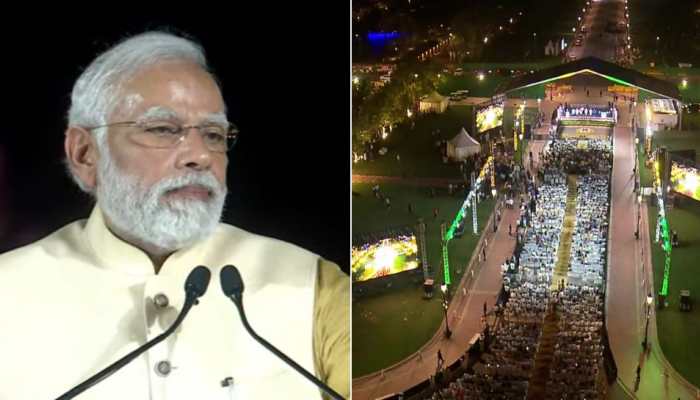 PM Modi urges citizens to visit revamped Kartavya Path in New Delhi | India News | Zee News