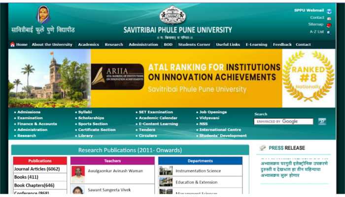 SPPU Engineering 2022 Result RELEASED at unipune.ac.in- Direct link ...