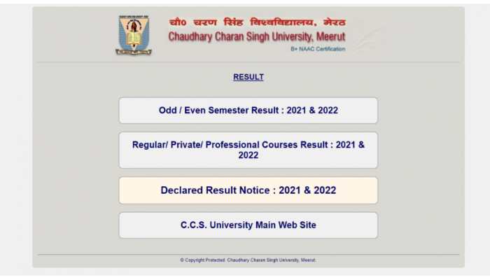 CCSU 2022: BCom 1st, 2nd year Results releasing TODAY at ccsuresults.com- Here’s how to download ...
